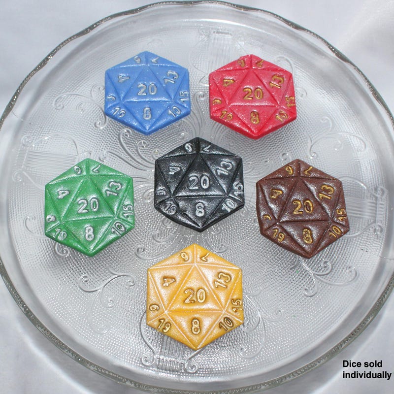 D20 Dice Decor - Etsy