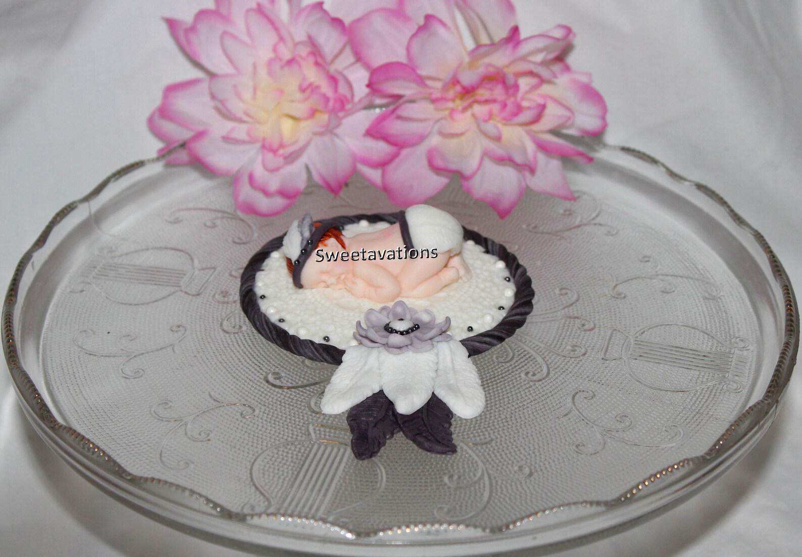 Fondant Native American Baby Cake Topper Tribal Baby Topper - Etsy