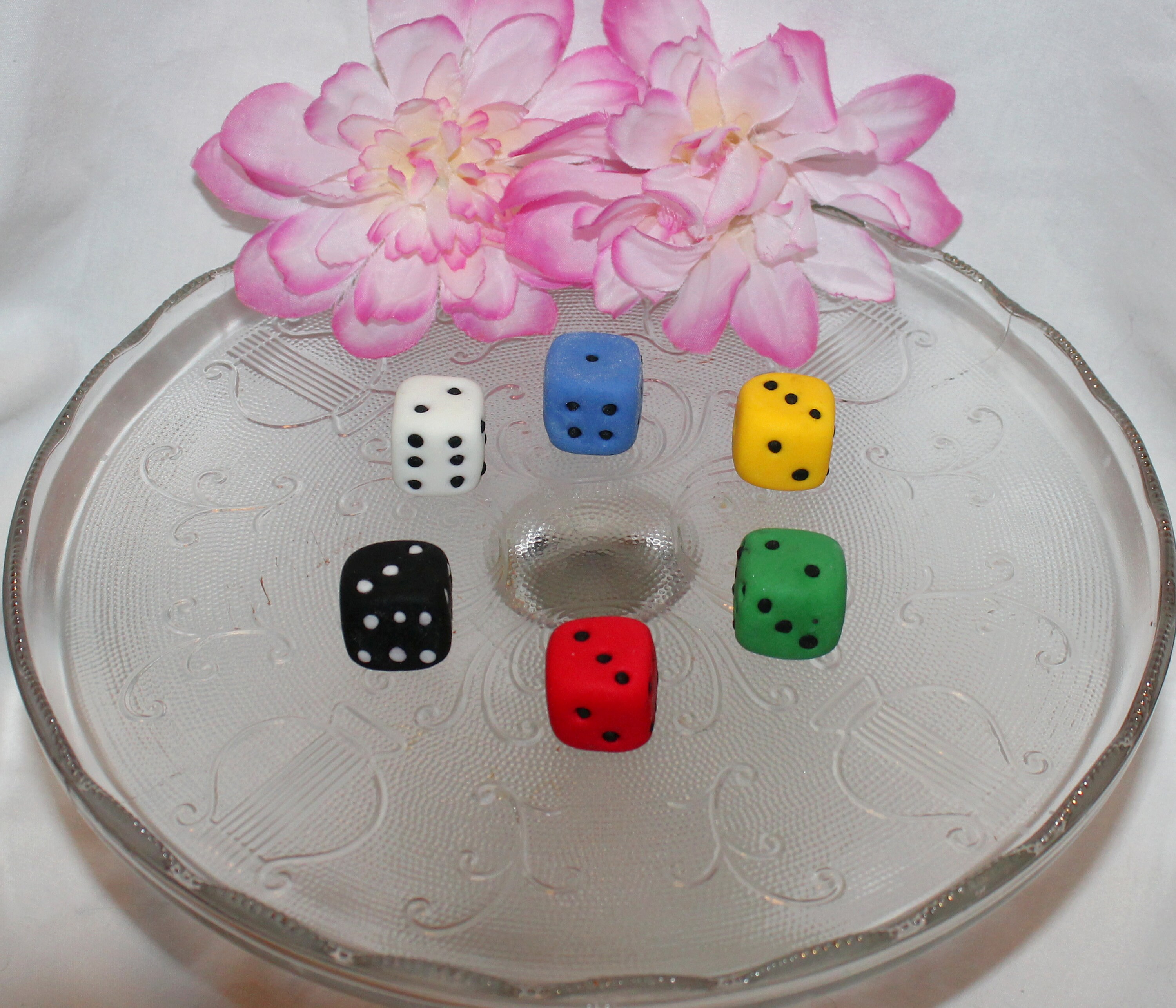 Fondant Dice Cake Topper Casino Topper Fondant Casino - Etsy Nederland