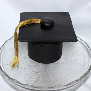 Fondant Graduation Cap Cake Topper - Graduation Cake - Graduation Hat ...
