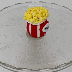 Fondant Popcorn Cake Topper Popcorn Topper Popcorn Theme | Etsy