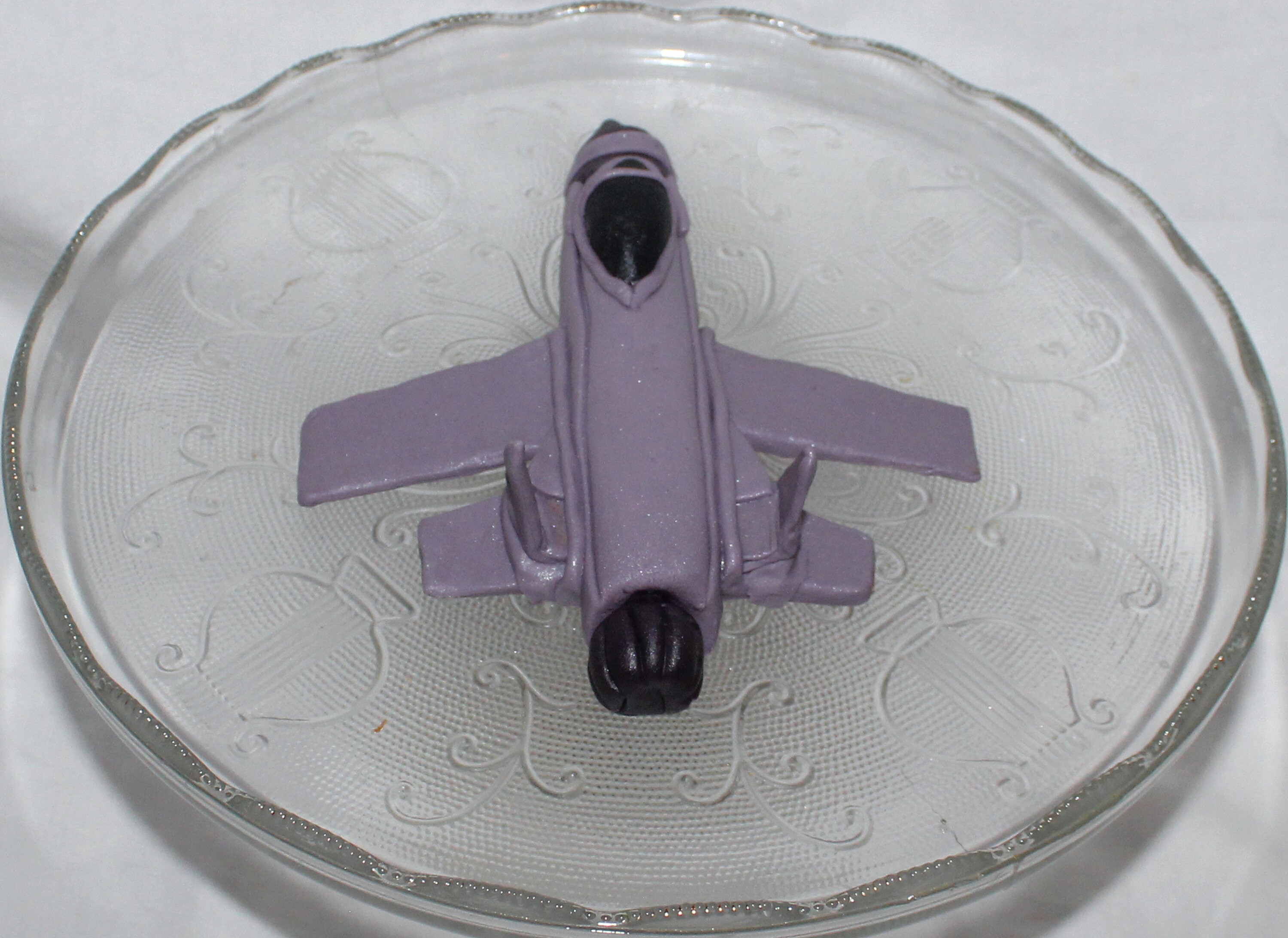 Fondant Fighter Jet Cake Topper Fondant Fighter Plane - Etsy Australia
