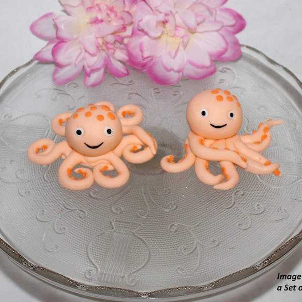 Fondant Sea Creature Cake Toppers - Etsy Canada