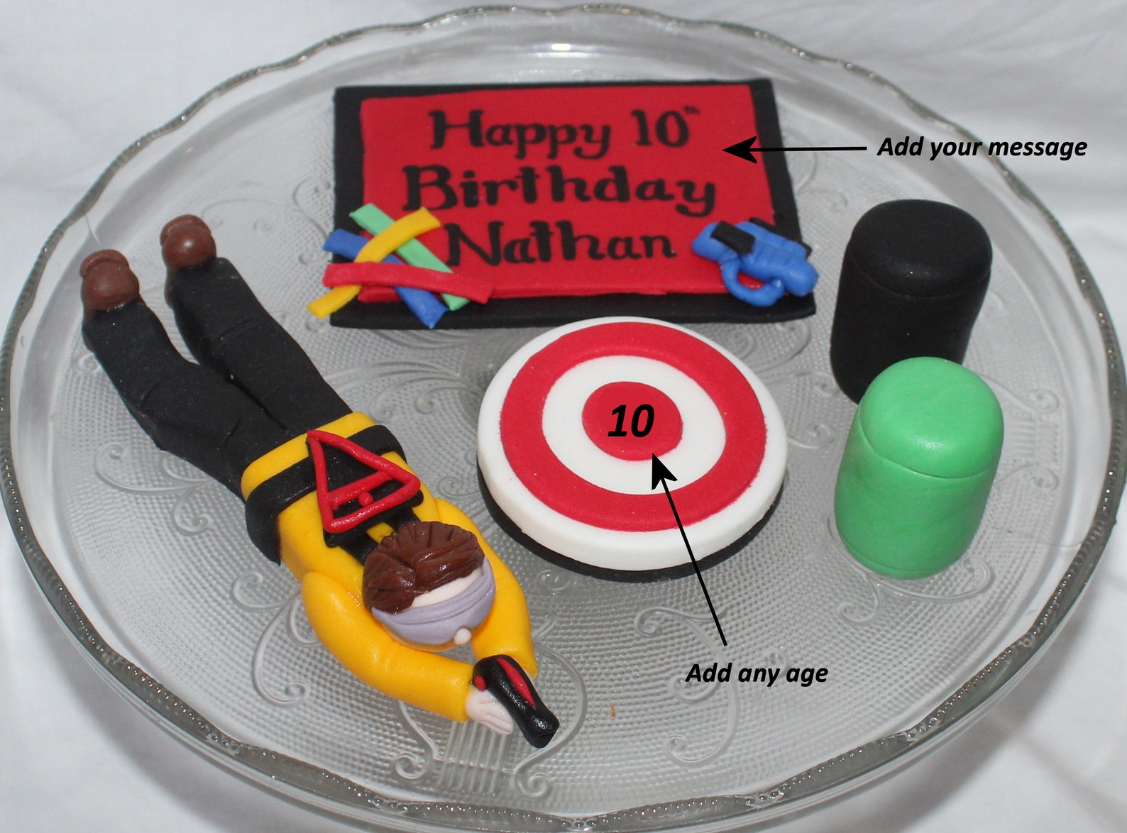 Fondant Laser Tag Cake Topper Laser Tag Topper Fondant - Etsy