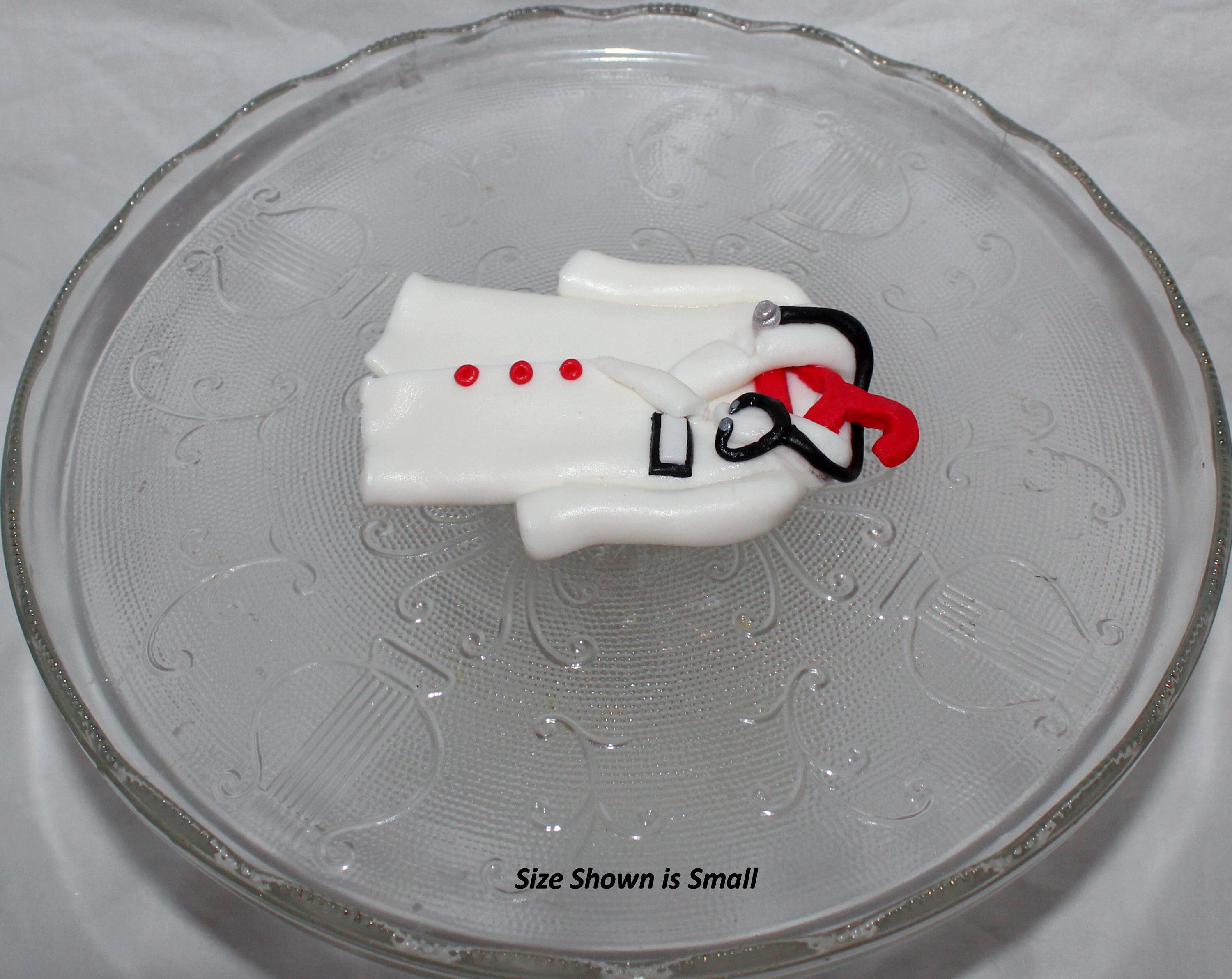 Fondant Lab Coat Cake Topper, Medical Graduation, Doctor Graduation - Etsy