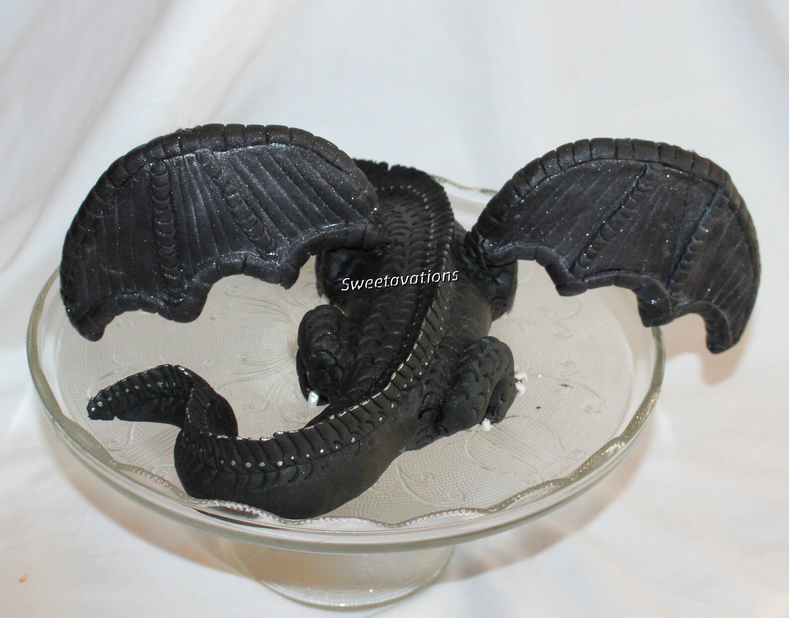 Fondant Dragon Cake Topper Fondant Dragon Dragon Cake - Etsy