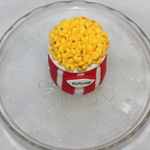 Fondant Popcorn Cake Topper - Popcorn Topper - Popcorn Theme - Movie ...