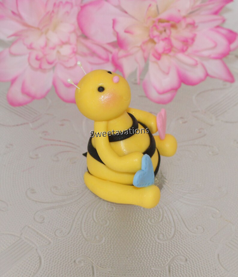 Fondant Bee Cake Topper Fondant Bumblebee Bee Topper | Etsy