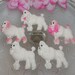 Fondant Dog Cake Topper Fondant Poodle Poodle Topper Puppy Topper Dog ...