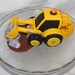 Fondant Backhoe Cake Topper - Backhoe Topper - Fondant Construction ...