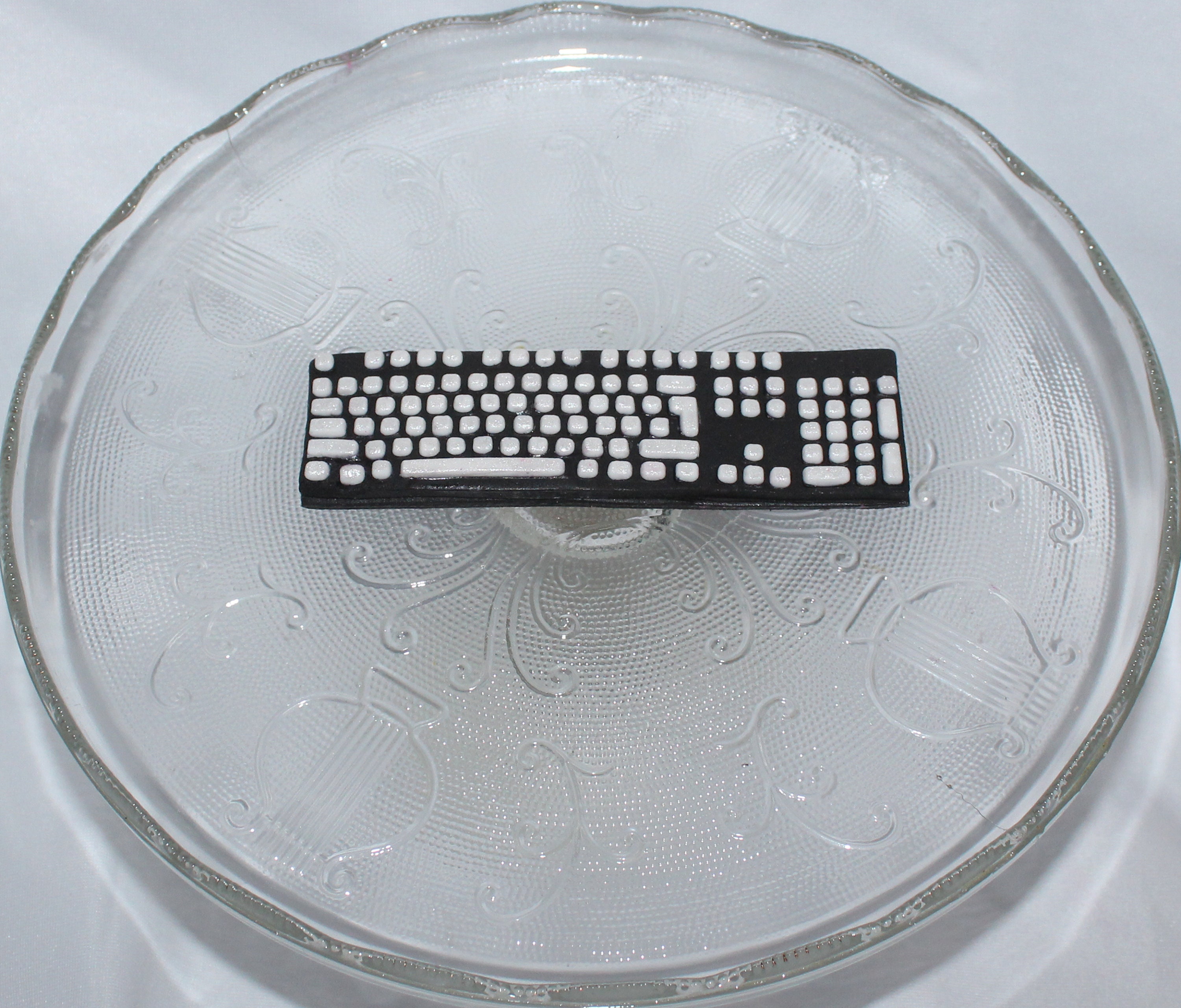 Fondant Gamer Cake Topper - Computer Cake Topper - Fondant Programmer ...