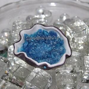 Fondant Geode Cake Topper - Geode Topper - Fondant Gemstone - Gemstone ...