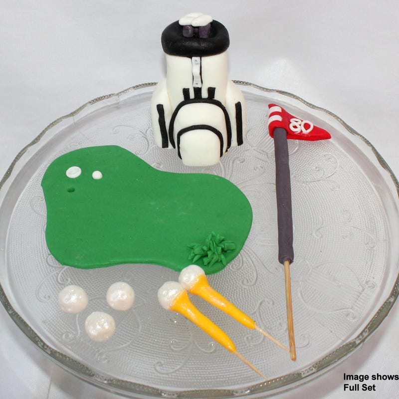 Golf Cake Topper - Etsy