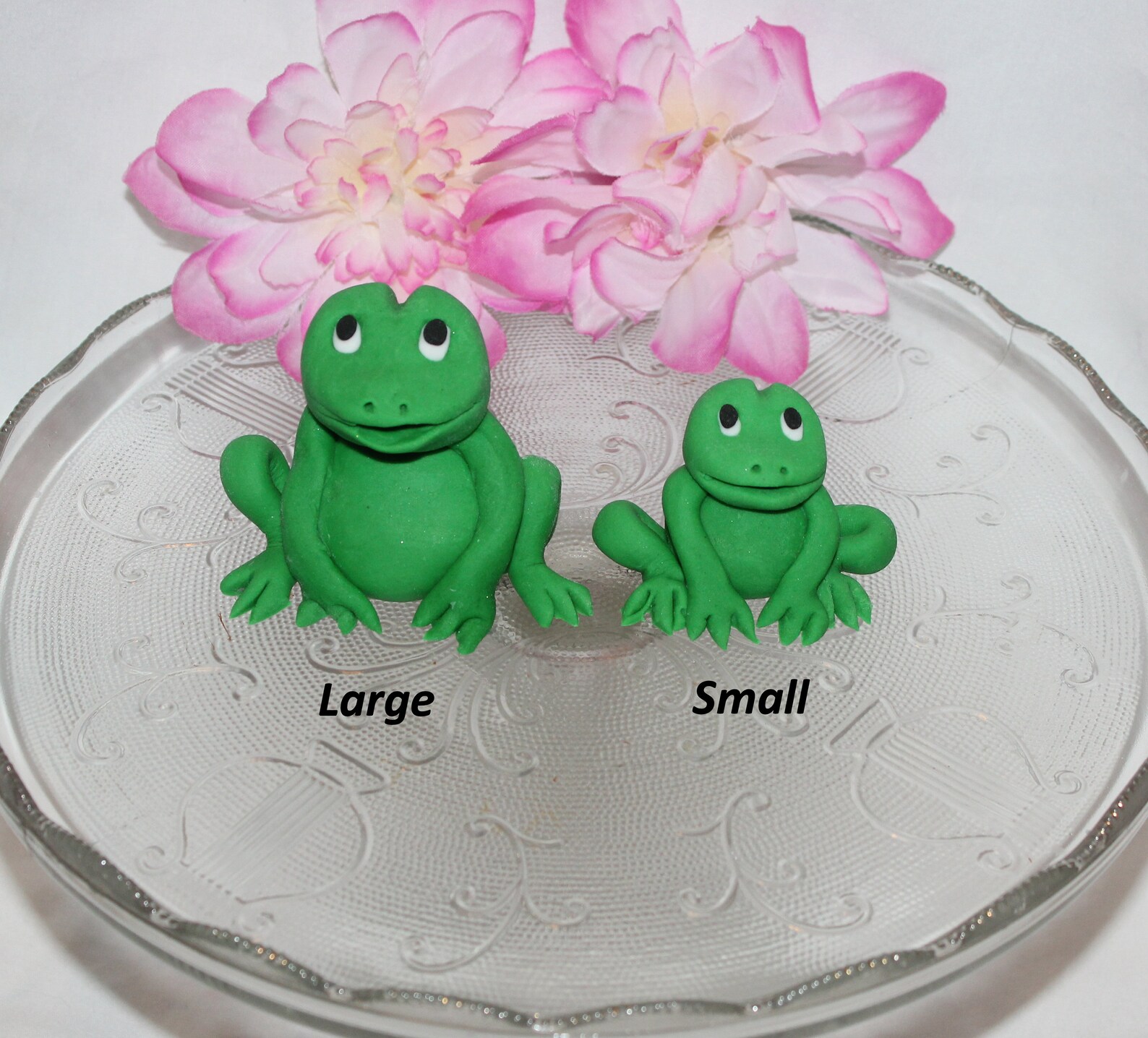 Fondant Frog Cake Topper Frog Topper Woodland Animal - Etsy Australia