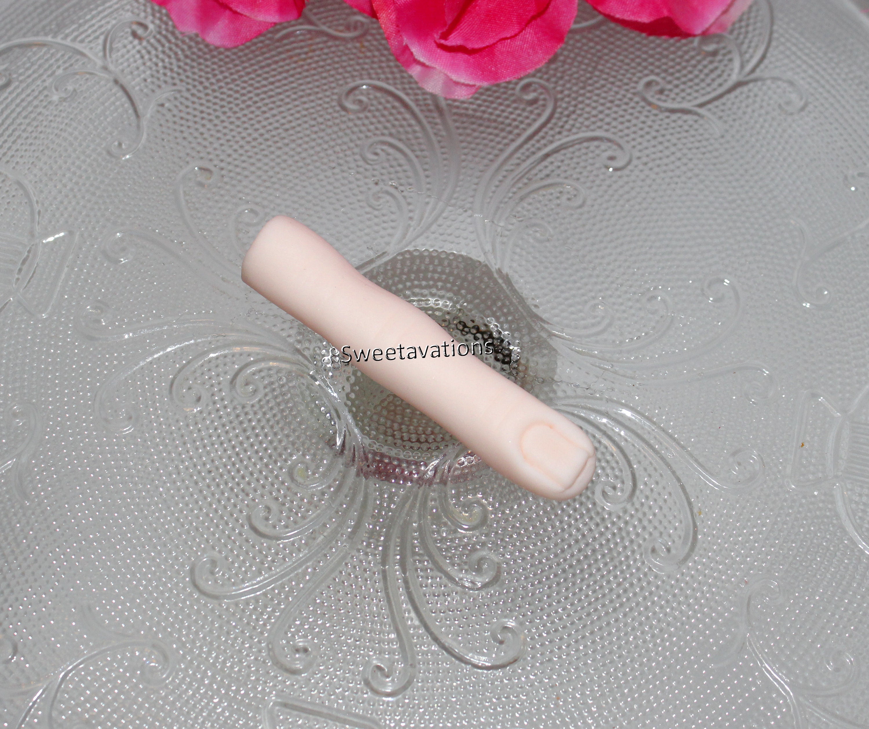 Fondant Finger Cake Topper Fondant Medical Medical Cake | Etsy