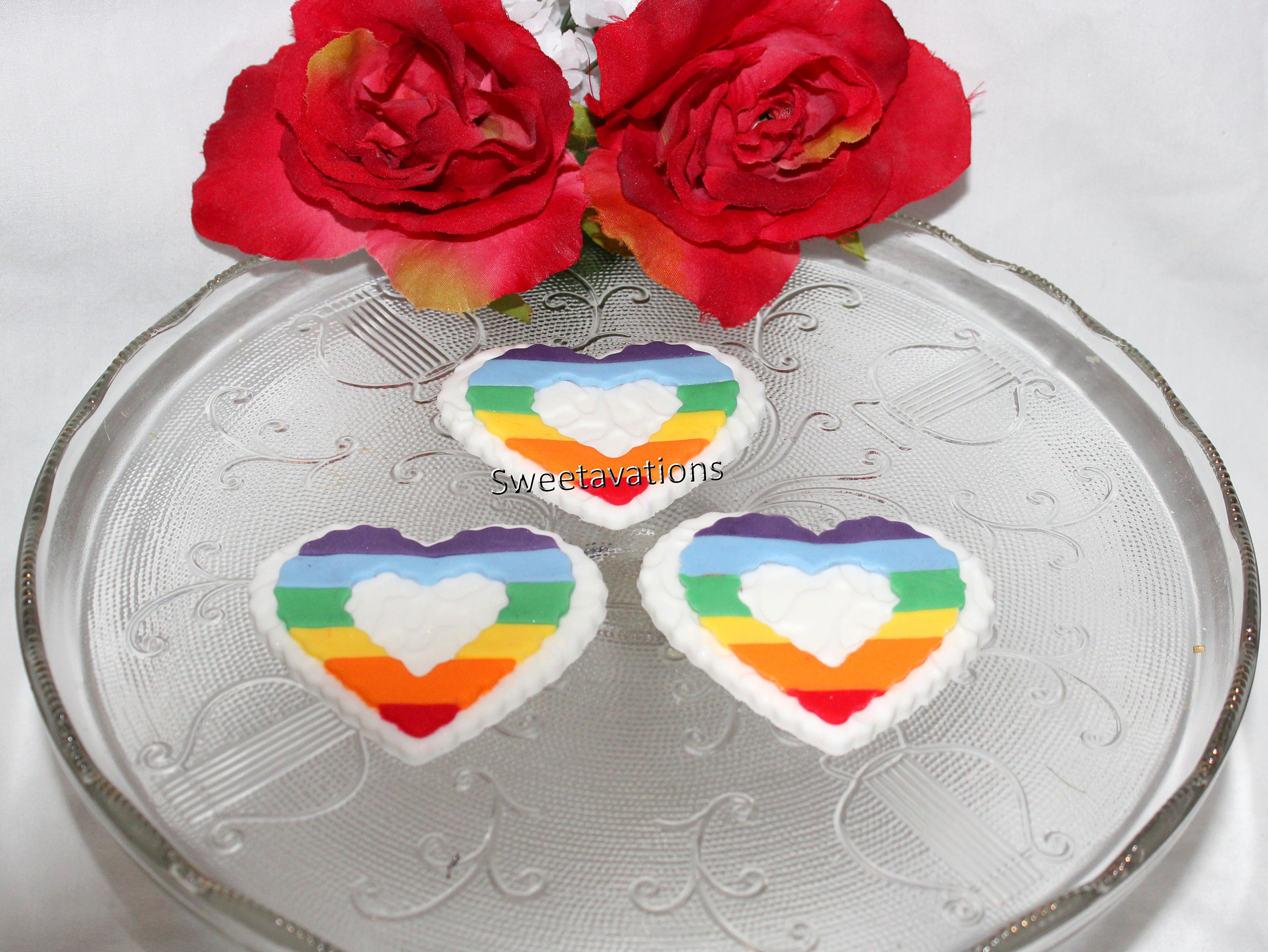 Fondant Gay Wedding Cupcake Topper Lesbian Wedding LGBT - Etsy UK