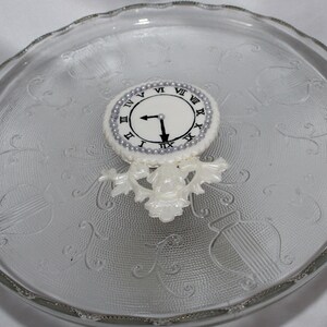 Fondant Clock Cake Topper - Steampunk Topper - Fondant Steampunk Clock ...