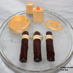 Fondant Cigar Cake Topper - Fondant Humidor - Cigar Topper - Cigar ...