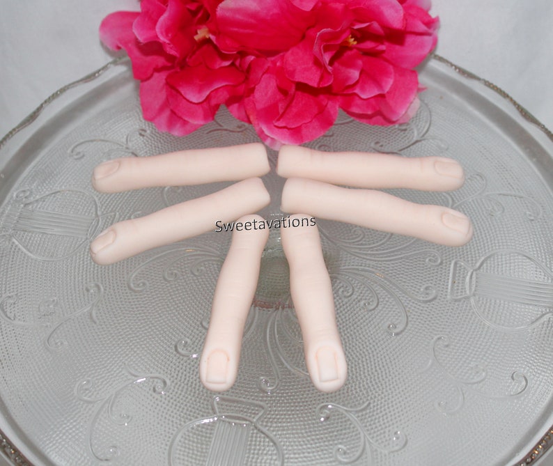 Fondant Finger Cake Topper Fondant Medical Medical Cake - Etsy