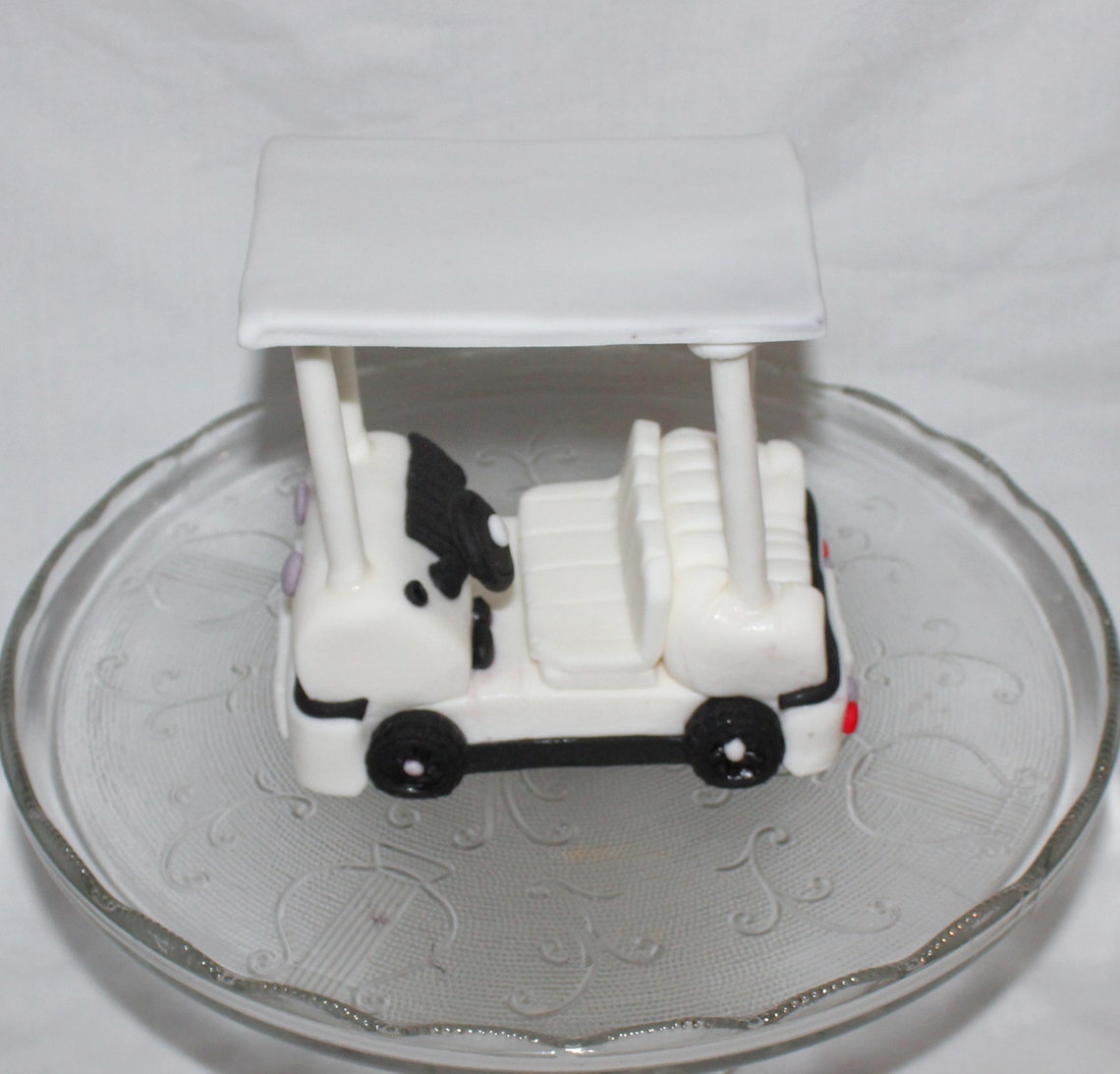 Fondant Golf Cart Cake Topper Golf Cart Topper Golf Topper - Etsy