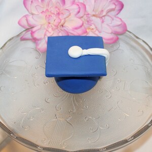 Fondant Graduation Cap Cake Topper Fondant Grad Hat Grad | Etsy