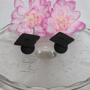 Fondant Graduation Cap Cake Topper Grad Cap Topper Graduation Topper ...