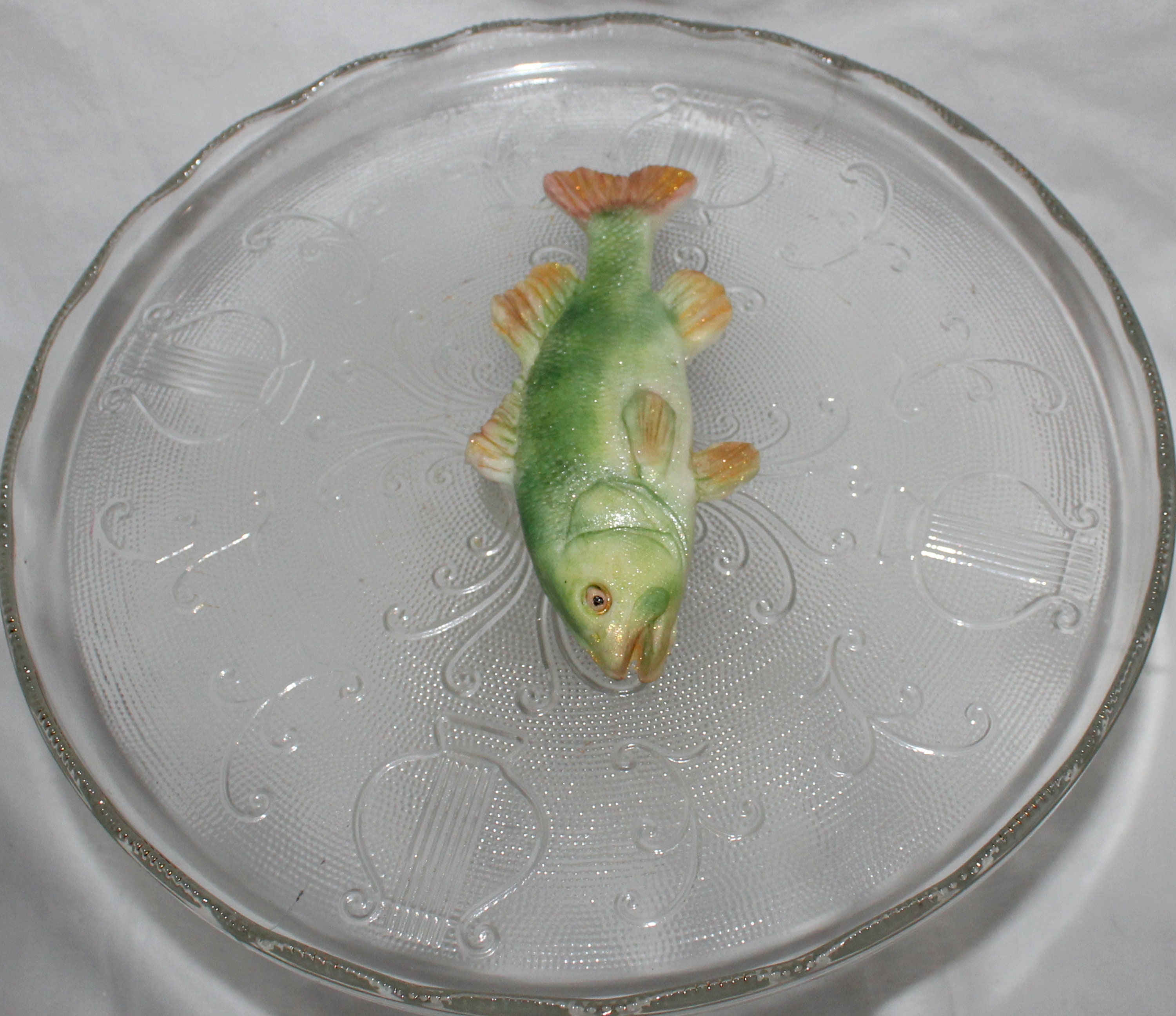 Fondant Fish Cake Topper Fondant Bass Fish Topper - Etsy Australia