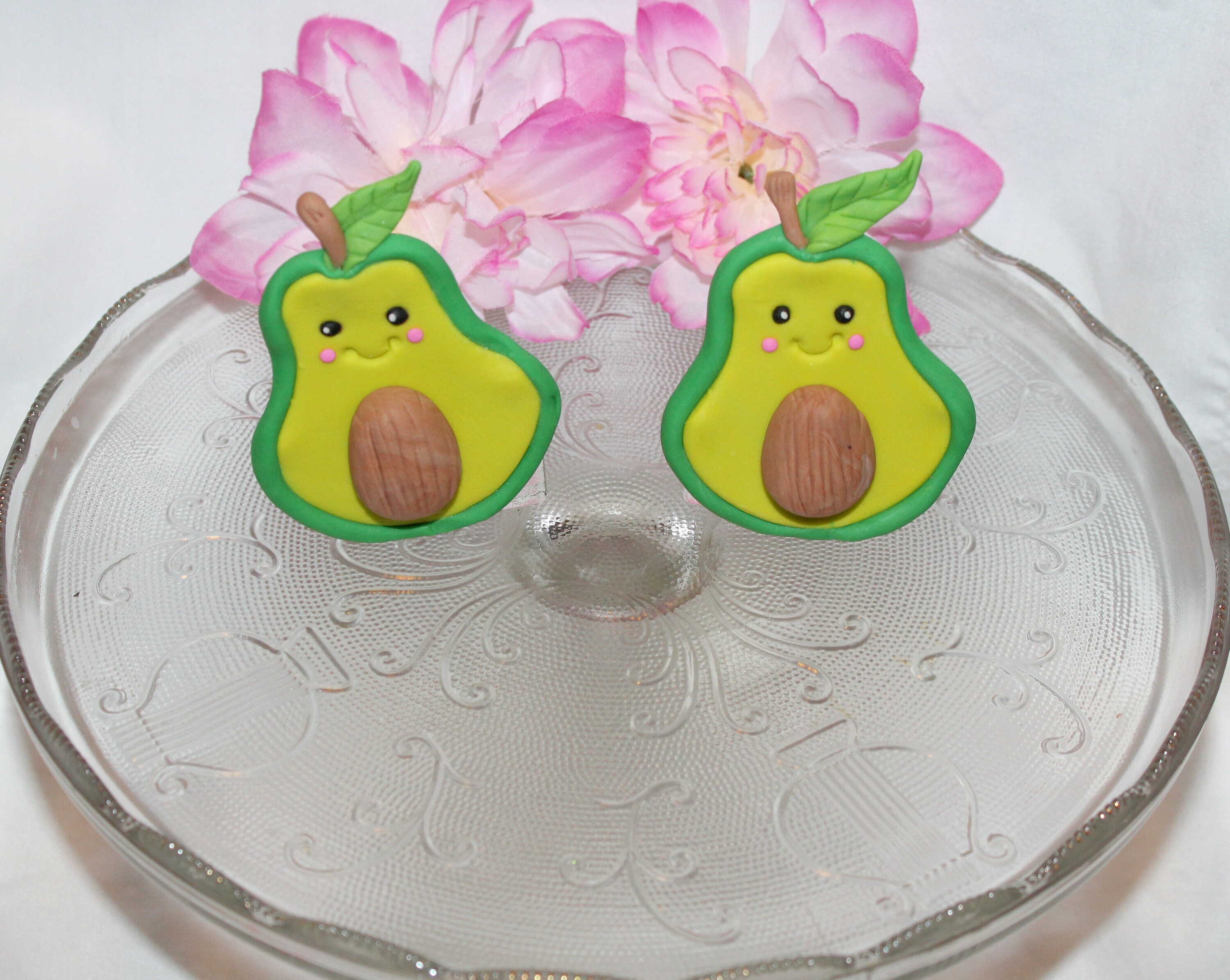 Fondant Avocado Cake Topper Avocado Cake Topper Avocado | Etsy