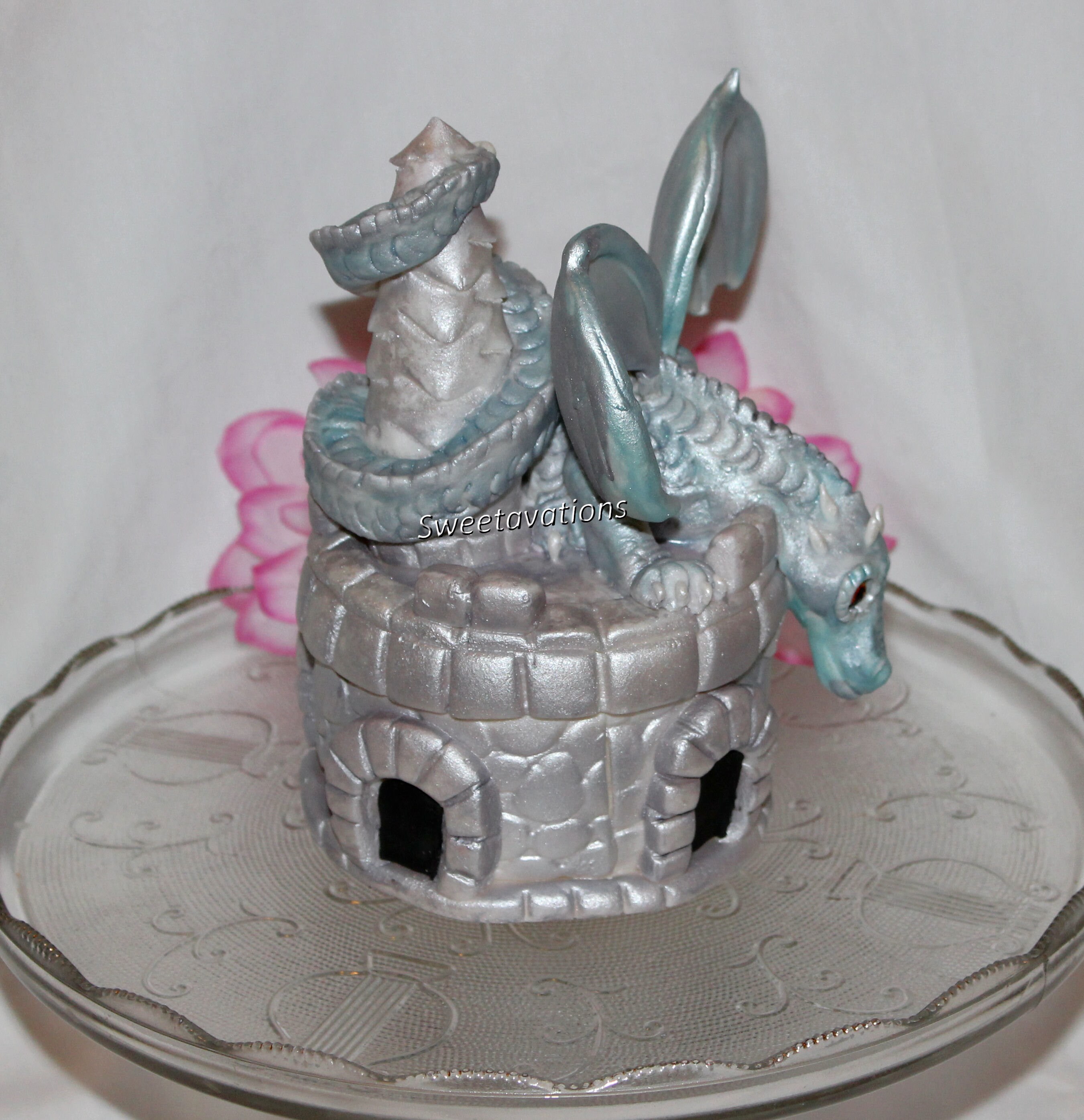 Fondant Dragon Cake Topper Dragon Topper Dragon Cake - Etsy UK