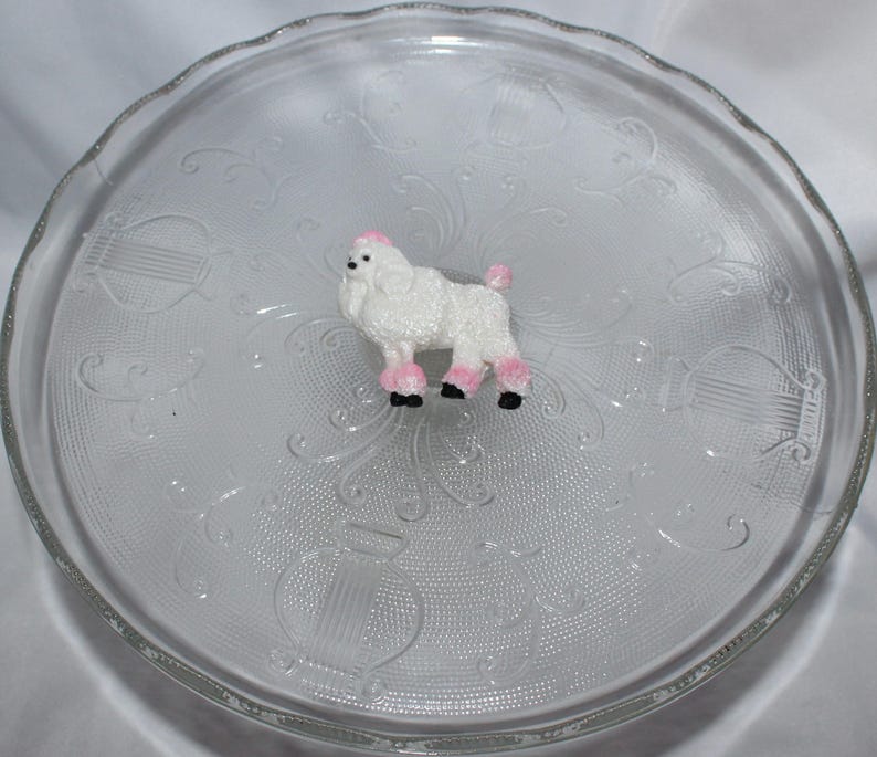 Fondant Poodle Cake Topper, Dog Theme Baby Shower, Vet Graduation ...