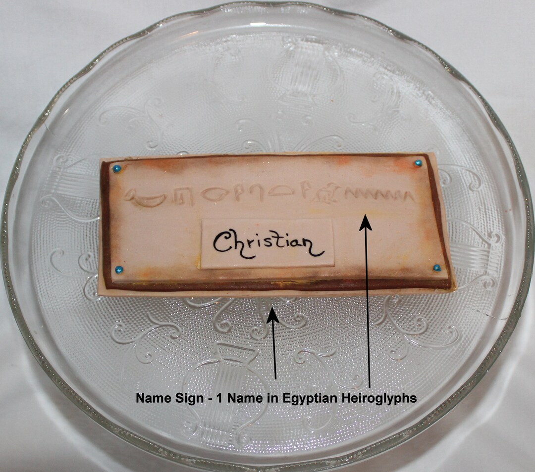 Fondant Egyptian Sign Cake Topper - Fondant Sarcophagus - Ancient Egypt ...