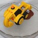 Fondant Backhoe Cake Topper - Backhoe Topper - Fondant Construction ...