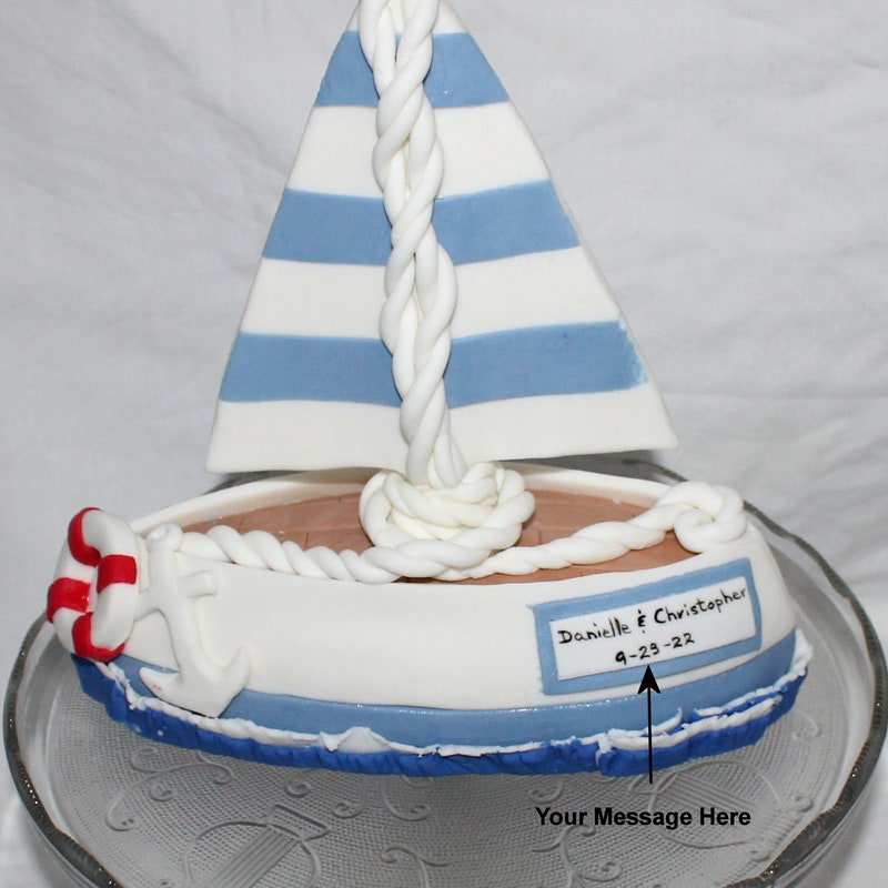 Nautical Cake Topper - Etsy UK