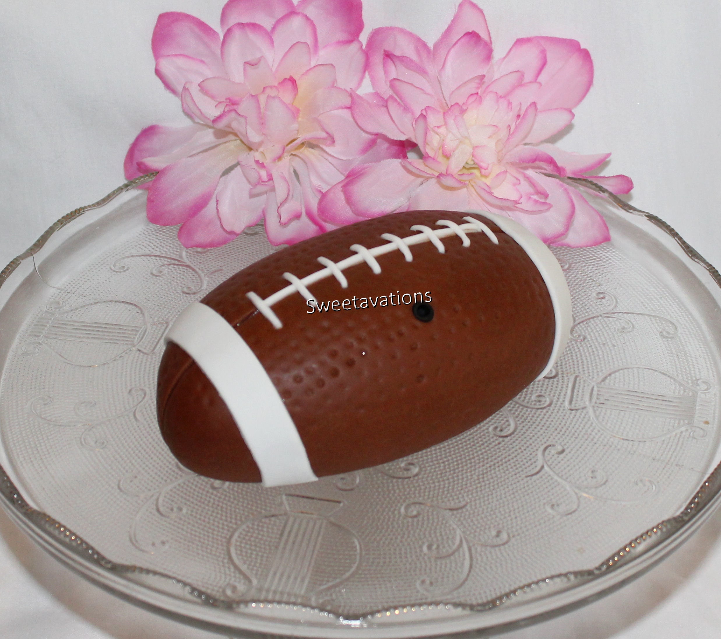 Fondant Football Cake Topper Football Topper Football - Etsy