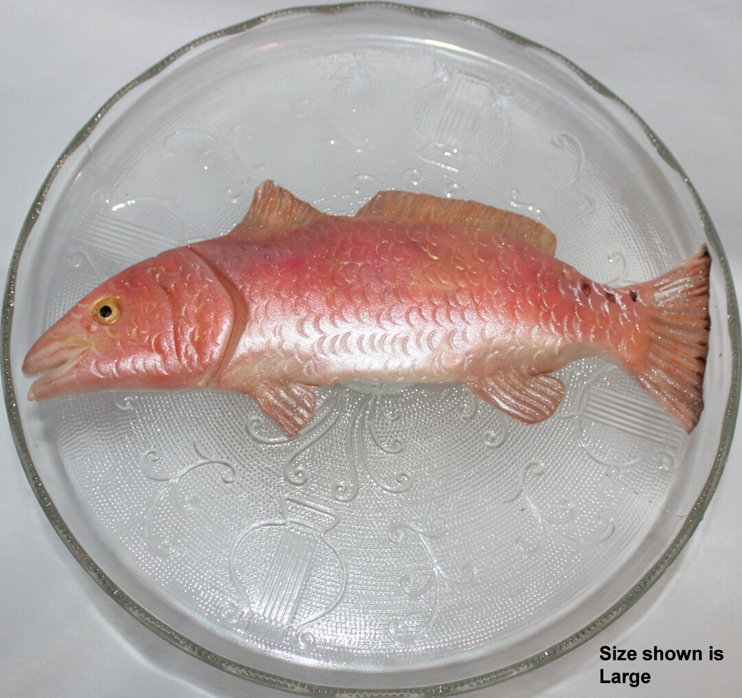 Fondant Fish Cake Topper - Fondant Trout - Fondant Bass - Fish Topper ...