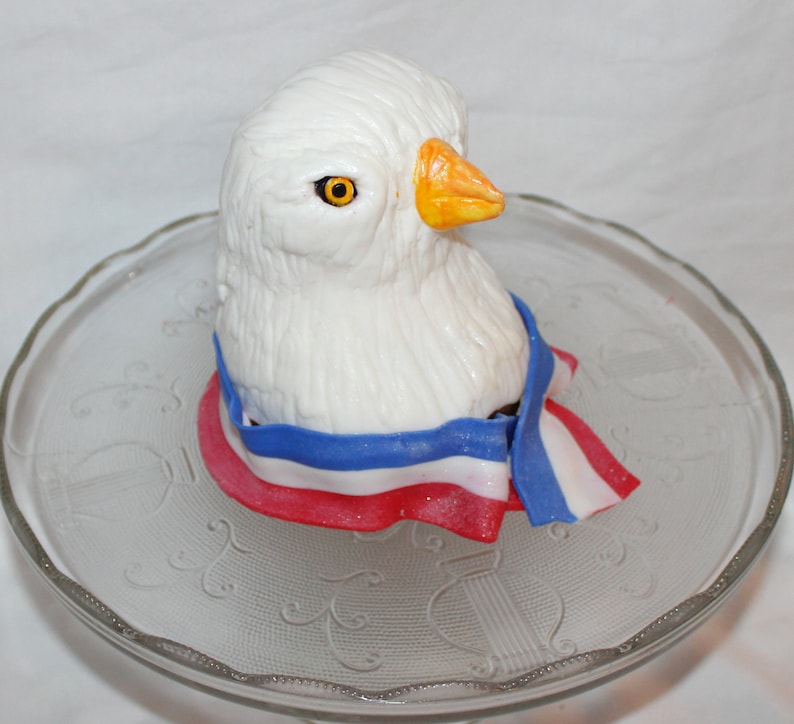Fondant Eagle Cake Topper Eagle Topper Fondant Bird - Etsy