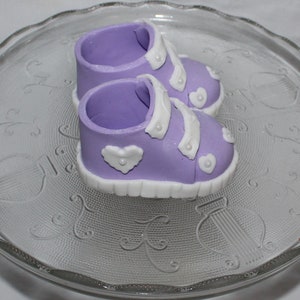 Fondant Baby Shoes Cake Topper Baby Sandals Topper baby - Etsy