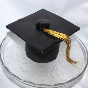 Fondant Graduation Cap Cake Topper - Graduation Cake - Graduation Hat ...