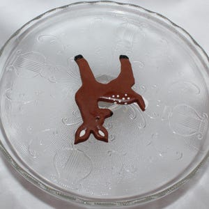 Fondant Deer Cake Topper - Woodland Animal Cake Topper - Deer Cake ...