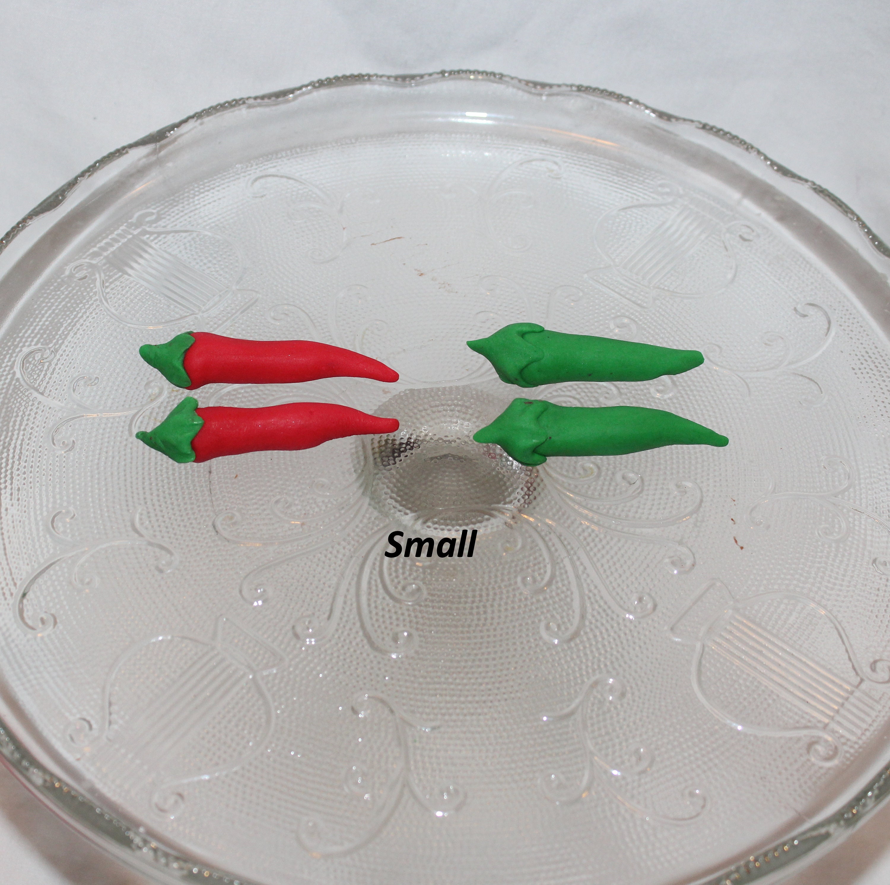 Fondant Chili Pepper Cake Topper - Chili Pepper Topper - Chili Topper ...