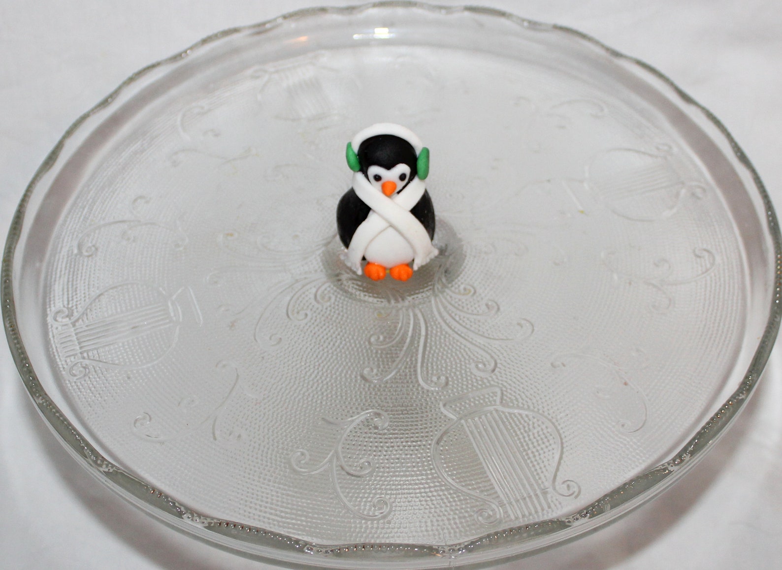 Fondant Penguin Cake Topper Penguin Cupcake Topper Penguin - Etsy