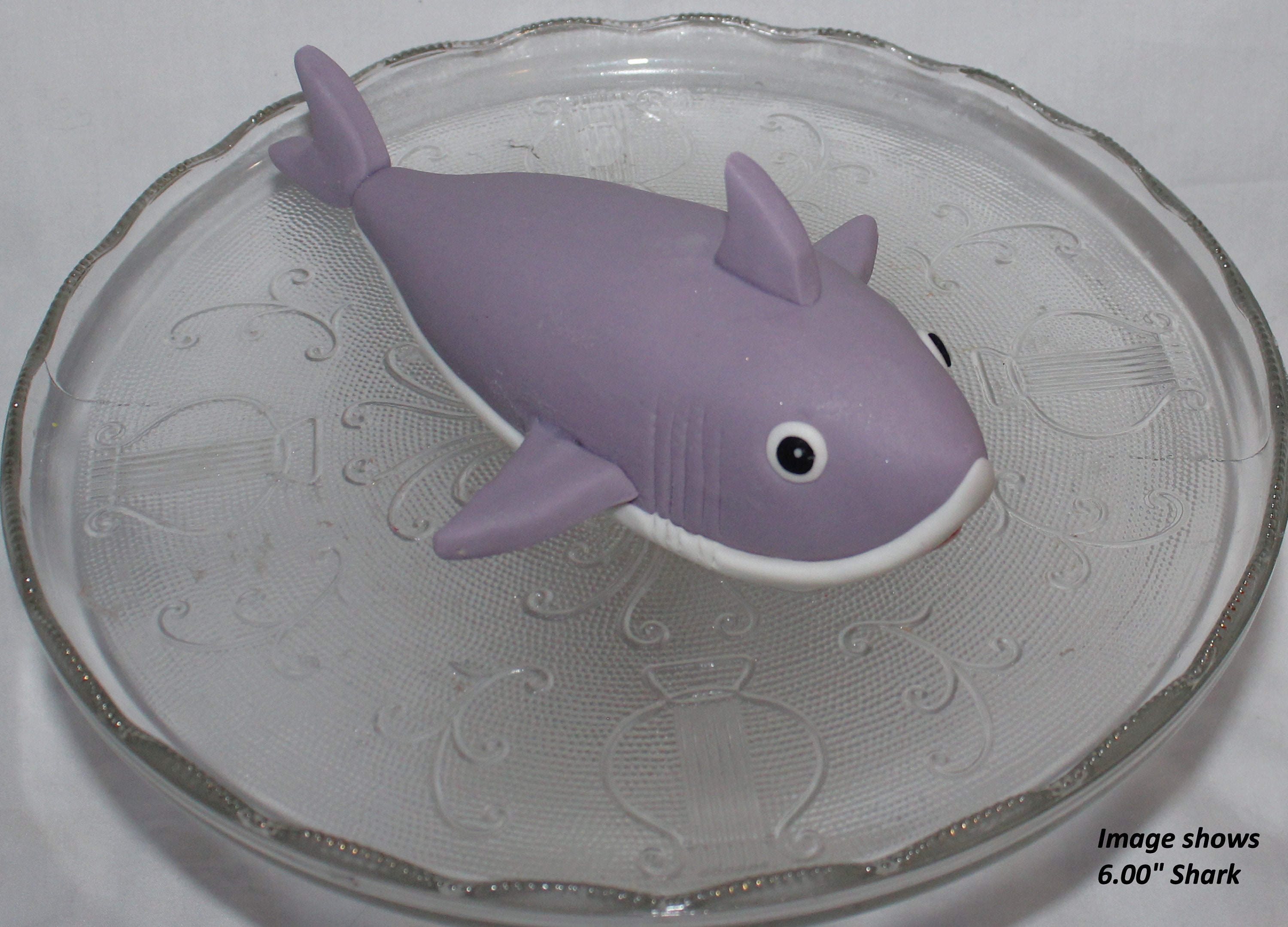 Fondant Shark Cake Topper Shark Topper Sea Creature Topper - Etsy