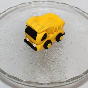 Fondant Construction Cake Topper - Fondant Dump Truck - Dump Truck ...