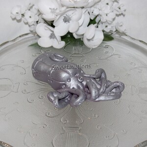 Fondant Octopus Cake Topper - Octopus Topper - Steampunk Topper ...