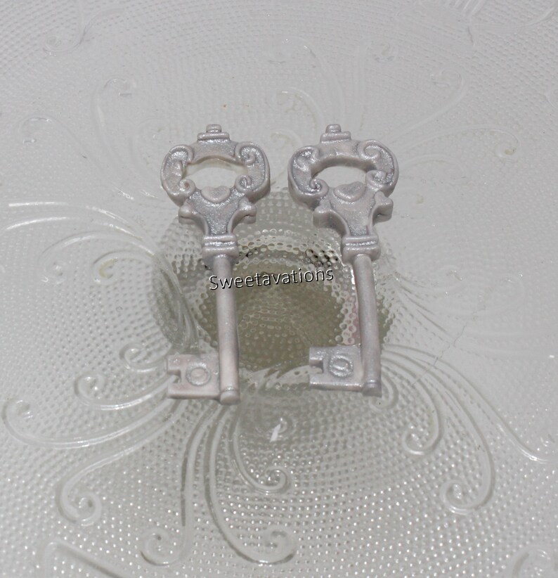 Fondant Lock Cake Topper Fondant Key Lock Topper Key | Etsy