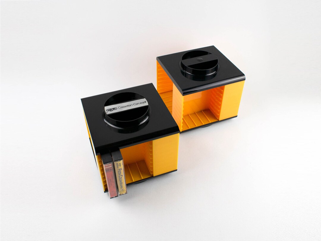 70s WELA TON Cassettes Carousel Cassette Cube Vintage - Etsy
