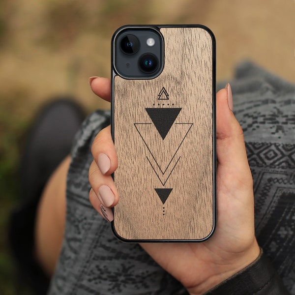 Triangle iPhone Case - Etsy