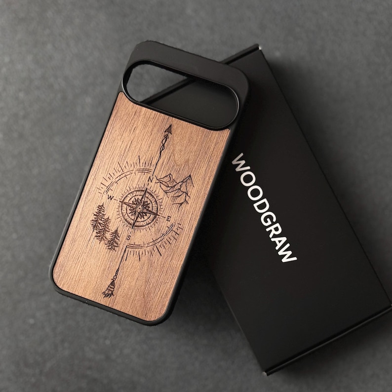 Wooden Pixel Phone Case 10 Pro XL, 10A, 9 Pro, 8, 7 (all Models ...