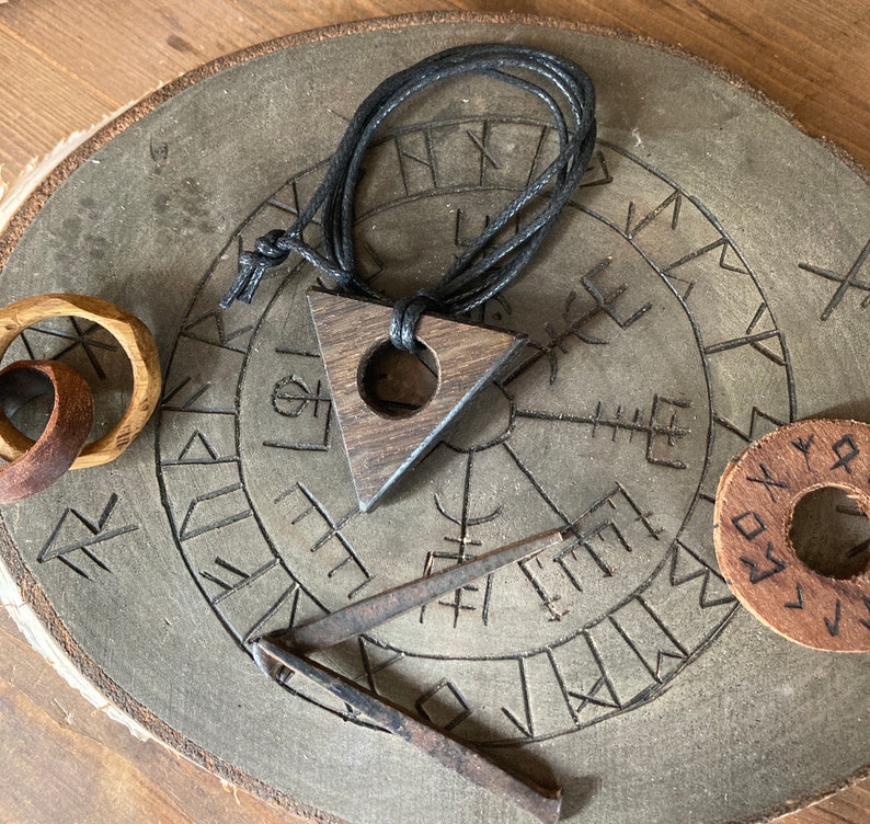 4500 5000 Year Old Triangle Bog Oak Protection Talisman | Etsy