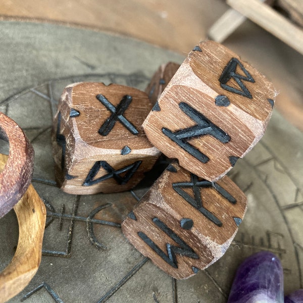 Rune Dice - Etsy